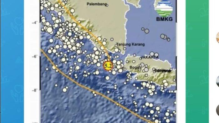 Astagfirullah! Kurang dari 24 Jam Banten Diguncang 22 Kali Gempa Bumi, Ini Catatan BMKG ...