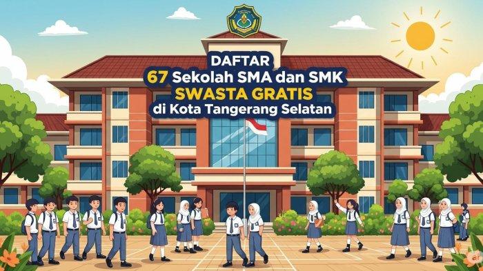 Daftar 67 Sekolah SMA dan SMK Swasta Gratis di Kota Tangerang Selatan ...