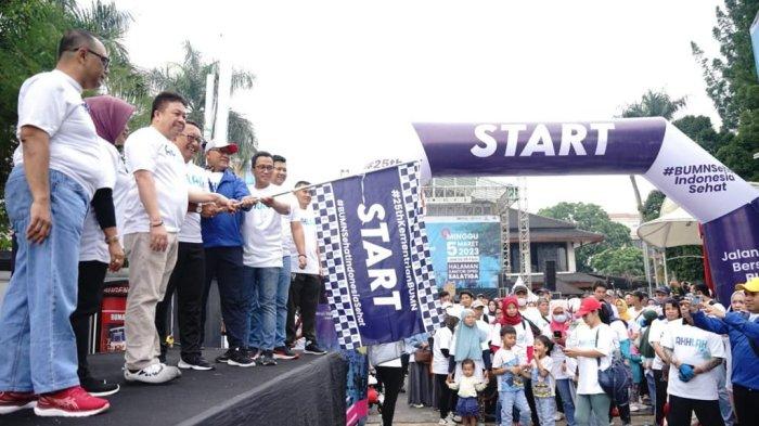 Ribuan Orang Meriahkan Jalan Sehat Sinergi PLN & Stakeholder, Peserta ...