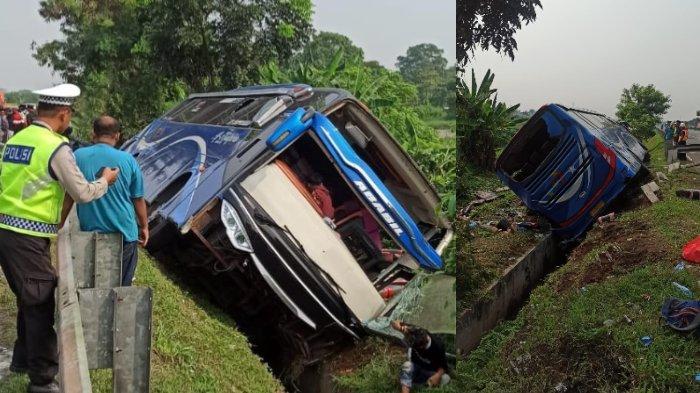 8 Korban Luka Kecelakaan Bus Pariwisata di Tol Tangerang-Merak - Tribunbanten.com