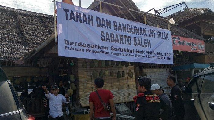 Perjalanan Kasus Sengketa Lahan dan Kedai DJHA Baros Serang hingga ...
