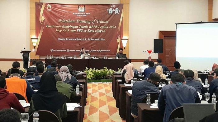 Pemilu 2024 Makin Dekat, KPU Bimtek PPK dan PPS se-Kota Cilegon - Tribunbanten.com