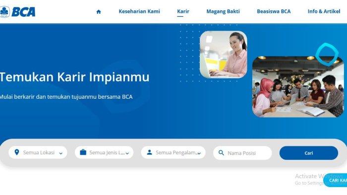 Syarat dan Link Pendaftaran Lowongan Kerja BCA Periode 2025, Dibuka ...