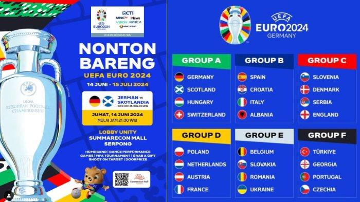 Lokasi Nobar Euro 2024 di Sekitar Tangerang Raya: Lokasinya Strategis ...