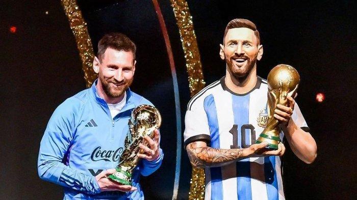 Dibuatkan Patung di Markas CONMEBOL di Paraguay, Lionel Messi: Saya ...