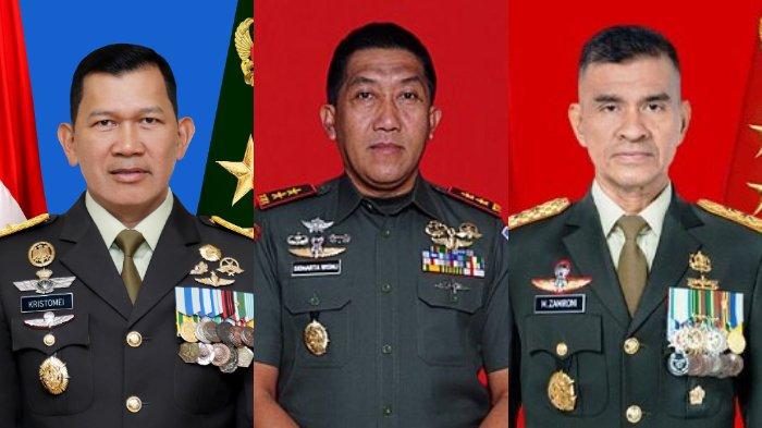 22 Perwira Tinggi TNI AD yang Naik Pangkat, 14 Kolonel Pecah Bintang, Ini Daftarnya ...