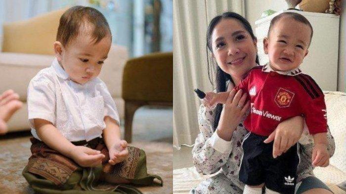 Gemasnya Rayyanza Pakai Baju Koko dan Sarung, Putra Raffi Ahmad Berpose Habis Salat: 'Cipung ...