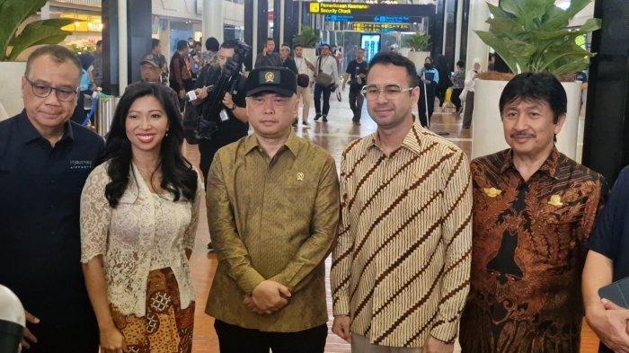 Menhub dan Raffi Ahmad Cek Kesiapan Bandara Soekarno-Hatta, Jelang Puncak Arus Mudik Lebaran ...