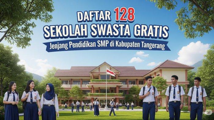 Daftar 128 Sekolah SMP Swasta Gratis di Kabupaten Tangerang, Cocok Jadi Pilihan untuk SPMB 2025 ...