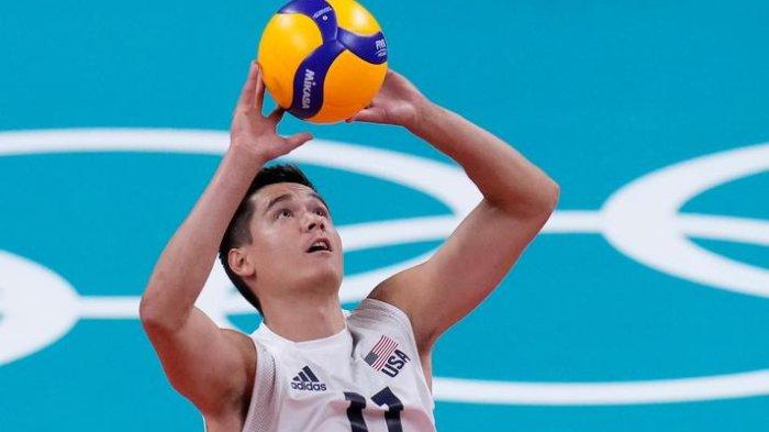 Lolos Semifinal VNL 2023 Putra: Pemain USA Christenson Micah Masuk ...