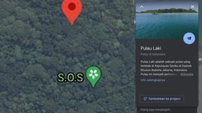 Ini Penjelasan Google Soal Tanda SOS, Muncul di Pulau Laki dekat Lokasi ...