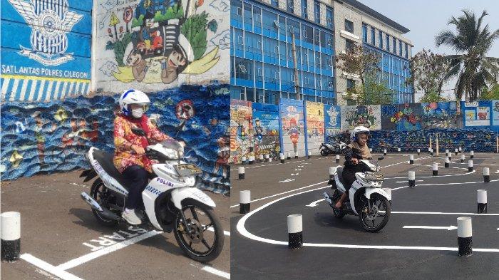 Tes Bikin SIM Kini Tidak Ada Lagi Materi Zig-zag, Lintasan Angka 8 ...