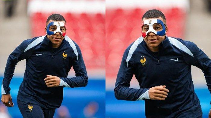 Perancis vs Belanda: Kylian Mbappe bakal Pakai Topeng Usai Patah Hidung! - Tribunbanten.com