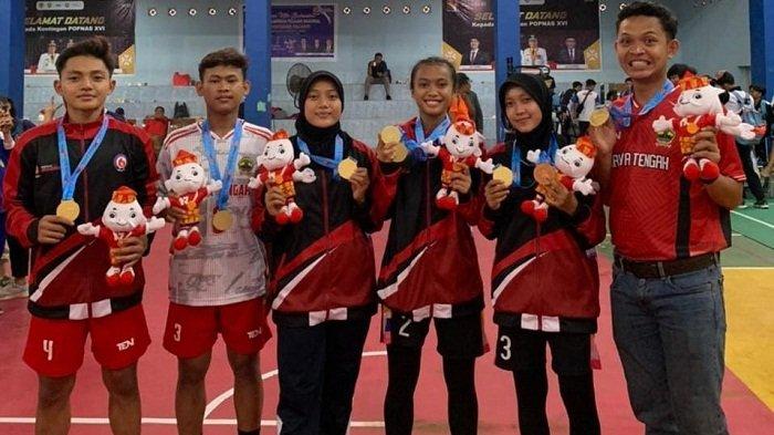 Selamat, Jawa Tengah Juara Umum Popnas XVI Sumsel 2023. Atlet Sepak Takraw Jepara Ikut Sumbang ...