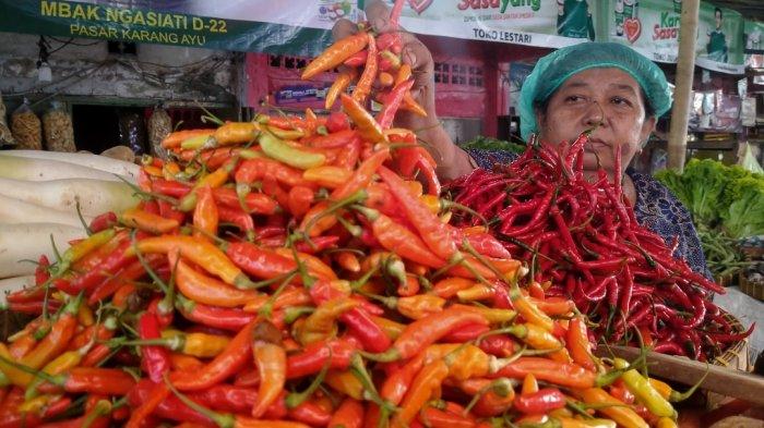 Harga Cabai Rawit Merah Tembus Rp 100 Ribu Perkilogram di Semarang - Tribunbanyumas.com