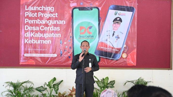 Bupati Kebumen Launching Proyek Pembangunan Desa Cerdas ...