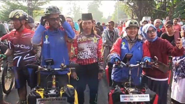 Rute Gowes Pasutri Asal Purbalingga ke Mekkah, Lewati Thailand Perjalanan 8 Bulan ...