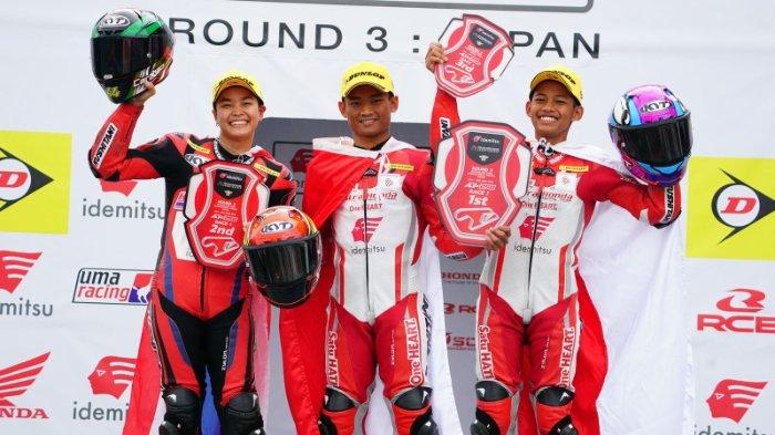 Tak Terbendung, Astra Honda Racing Team Dominasi Podium ARRC Jepang ...