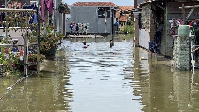Bertahan di Tengah Rob, Warga Sriwulan Demak: Rob Kali Ini Luar Biasa ...