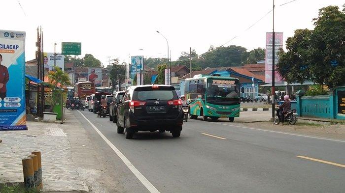 Arus Balik di Jalur Selatan Cilacap Meningkat, Didominasi Roda Dua - Tribunbanyumas.com