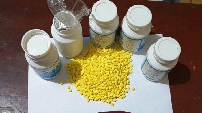 Warga Majenang Edarkan Obat Terlarang, Ratusan Butir Disita Polresta Cilacap - Tribunbanyumas.com