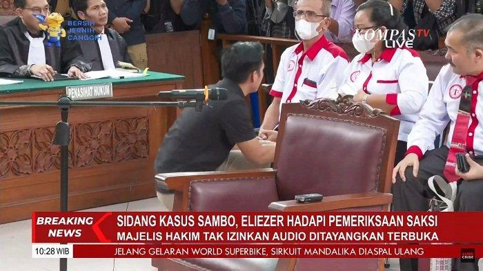 Janji Berkata Jujur selama Sidang, Bharada E: Saya akan Membela Bang Yos untuk Terakhir Kalinya ...