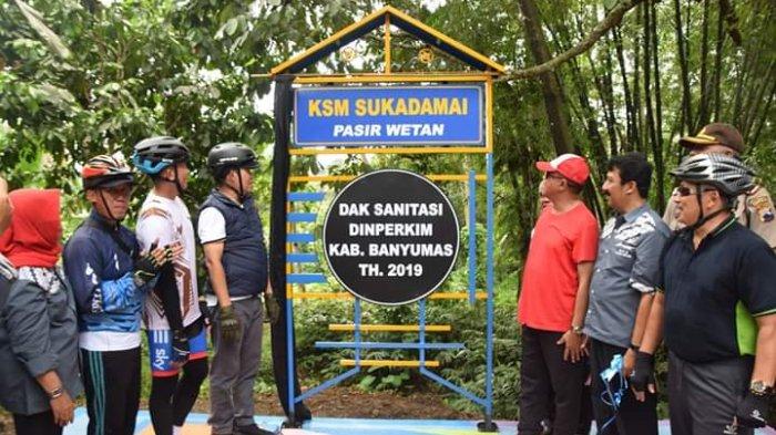 Sembari Gowes, Bupati Banyumas Achmad Husein Resmikan IPAL Komunal di Karangklesem ...
