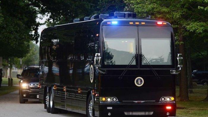 Bernama Ground Force One, Inilah Spesifikasi Bus Kepresidenan Amerika ...