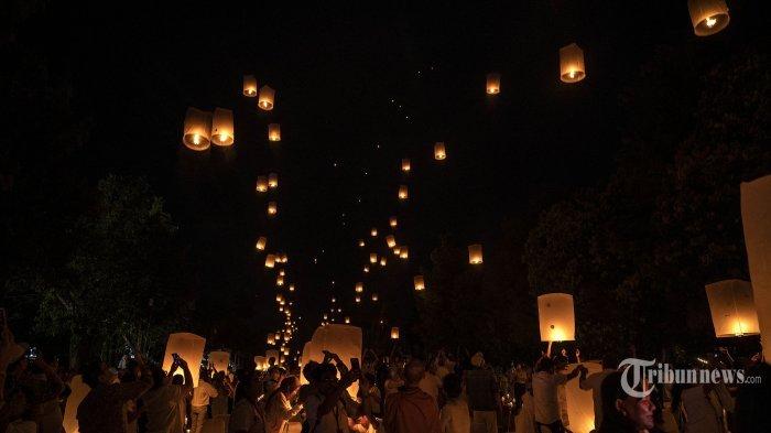 Festival Lampion Jadi Puncak Perayaan Waisak di Candi Borobudur, Gunakan Bahan Ramah Lingkungan ...