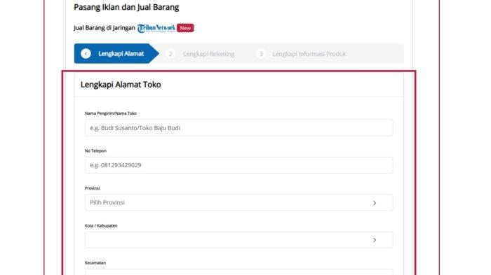Fitur Mulai Jualan di TribunJualBeli, Simak Cara Jualan dan Beli Produk ...