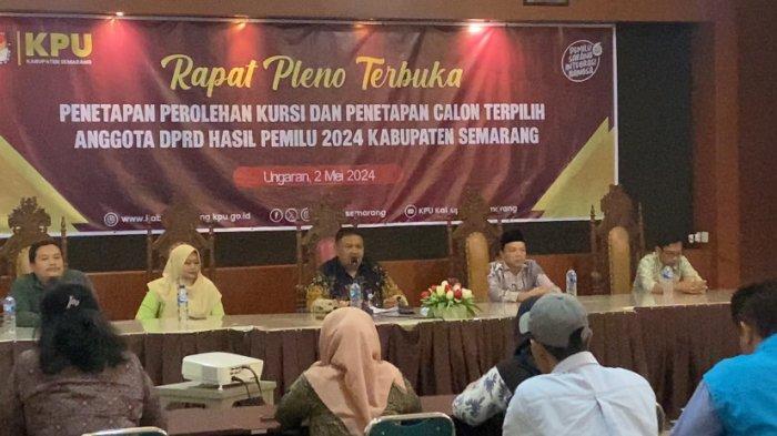 Daftar 50 Caleg Terpilih DPRD Kabupaten Semarang pada Pemilu 2024, PDIP Raih Kursi Terbanyak ...