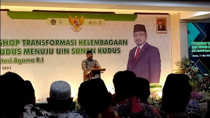IAIN Kudus Bakal Berubah Jadi UIN Sunan Kudus, Menag Yaqut Janji Tahun Ini Terwujud ...