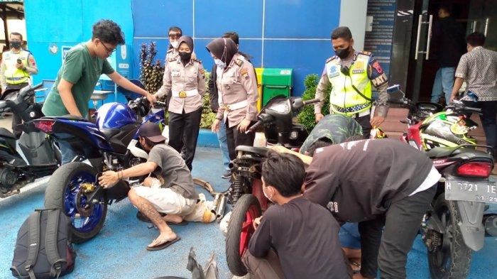 Motor Berknalpot Brong Dilarang Melintas Jalanan Semarang, Wajib Dipreteli Jika Tak Mau Ditilang ...