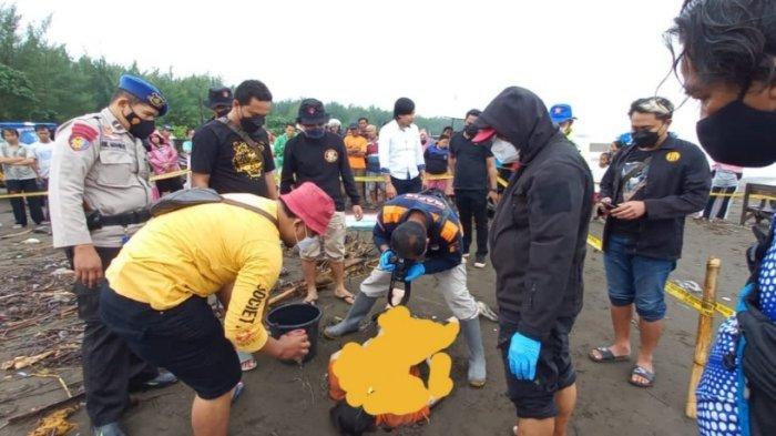 Mayat Tanpa Identitas Ditemukan di Pantai Larangan Tegal, Berambut ...