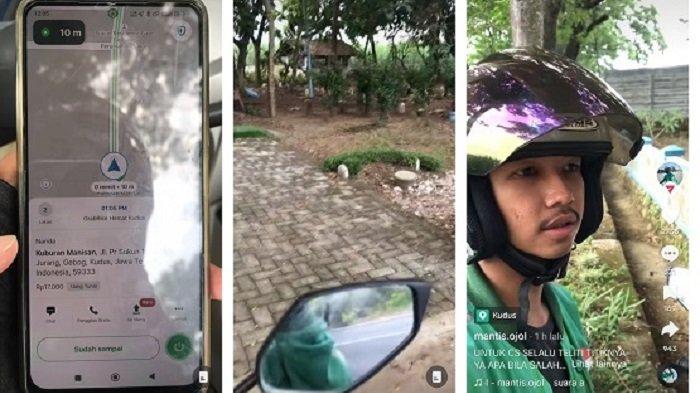 Viral, Driver Ojol di Kudus Dapat Order Pengantaran dari Kuburan. Begini Cerita Lengkapnya ...