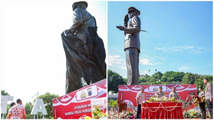 Resmikan Patung Hoegeng, Kapolda Jateng Singgung 3 Polisi Jujur Kata ...