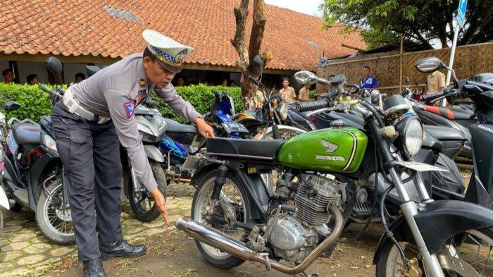 Polresta Banyumas Buru Knalpot Brong hingga Sekolah, 19 Motor Milik Pelajar Disita ...