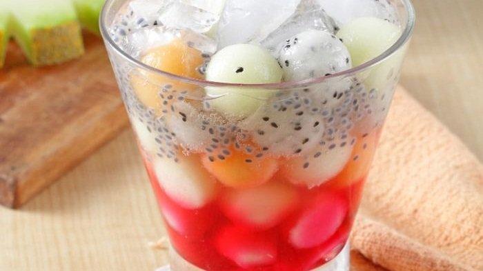 Resep Es Melon Sirop Merah, Minuman Segar untuk Berbuka Puasa ...