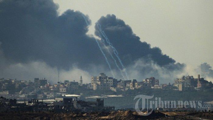 Israel Perluas Serangan Udara ke Gaza Selatan, Ruang Gerak Warga Makin Sempit - Tribunbanyumas.com