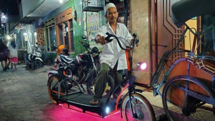 Viral di Media Sosial, Ini Cerita Sulaji Ciptakan Sepeda Treadmill ...