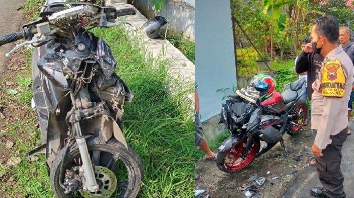 Adu Banteng Yamaha Mio vs Kawasaki Ninja di Mijen Semarang, 3 Orang Dilarikan ke Rumah Sakit ...