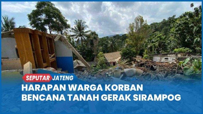 Kisah Kemanusiaan di Tengah Bencana Tanah Bergerak Melanda Sirampog - Tribunbanyumas.com