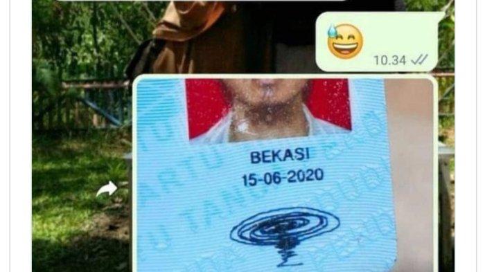 Tanda Tangan di KTP Pria Ini Mirip Angin Puting Beliung, Adakah ...