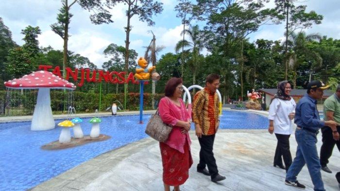 Baru Diresmikan, Tanjungsari Land Wonosobo Tawarkan Water Park ...