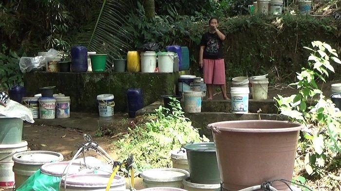 Warga 14 Desa di Banyumas Krisis Air Bersih akibat Kekeringan yang Terus Meluas - Tribunbanyumas.com