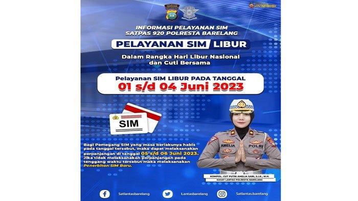 Pasca Libur, Pelayanan SIM di Polresta Barelang Batam Kembali Buka ...