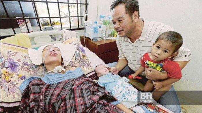 BAYI AJAIB! Tetap Bertahan 7 Bulan di Rahim Sampai Lahir Saat Ibunya Koma dan Operasi Tumor Otak ...