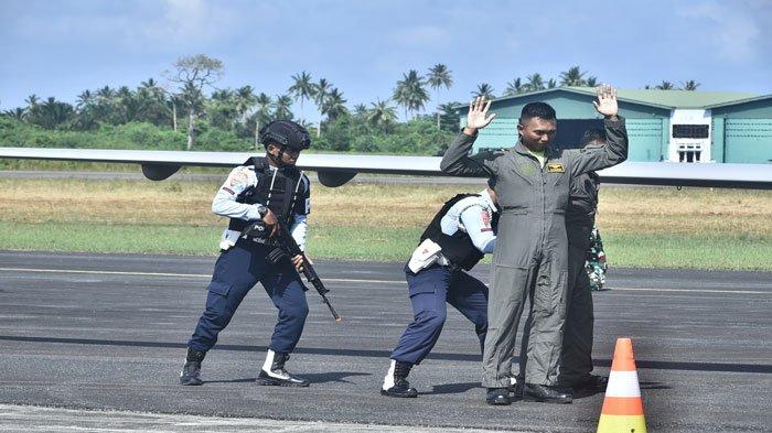 Prajurit TNI AU Natuna Sigap Menjaga Kedaulatan NKRI, Simulasi Keadaan ...