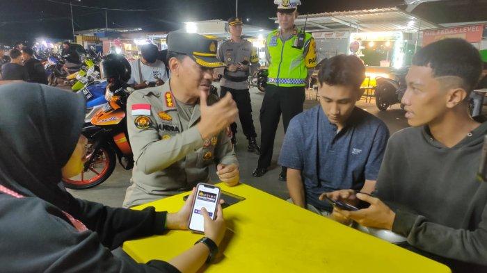 Pejabat Utama Polda Kepri Datangi Lokasi Keramaian di Batam, Temui ...