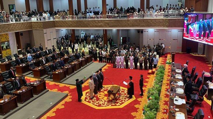 Sah, Ini Empat Pimpinan DPRD Kepri 2024-2029, Iman Sutiawan Ketua dari Gerindra - Tribunbatam.id